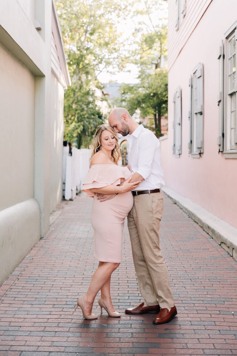 Mike and Alexa- Historic St. Augustine Beach Maternity Portrait Session ...